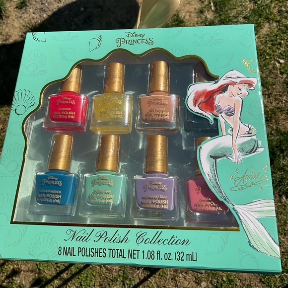 Disney | Makeup | Disney The Little Mermaid Nail Polish Set | Poshmark
